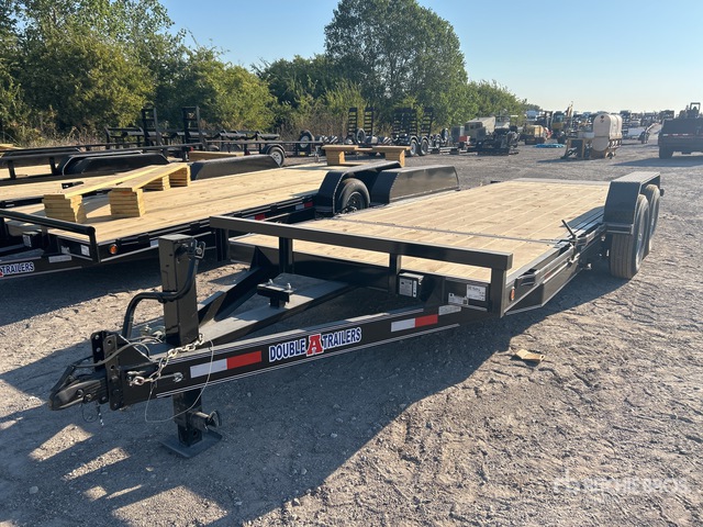 2025 Double A 8321T7k 21 ft T/A Tilt Deck Trailer | Ritchie Bros ...