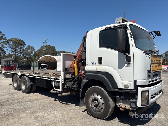 2014 Isuzu FXY 1500 6x4 w/ Fassi F120A.0.24 E-Active 4800 kg ...