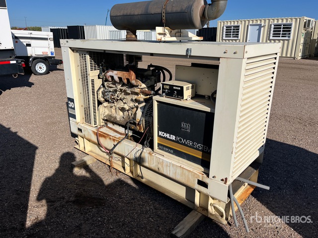 Kohler 33 kW Skid-Mounted Generator Set | Ritchie Bros. Auctioneers