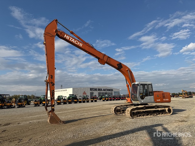 Hitachi EX200LC-2 Long Reach Tracked Excavator | Ritchie Bros. Auctioneers