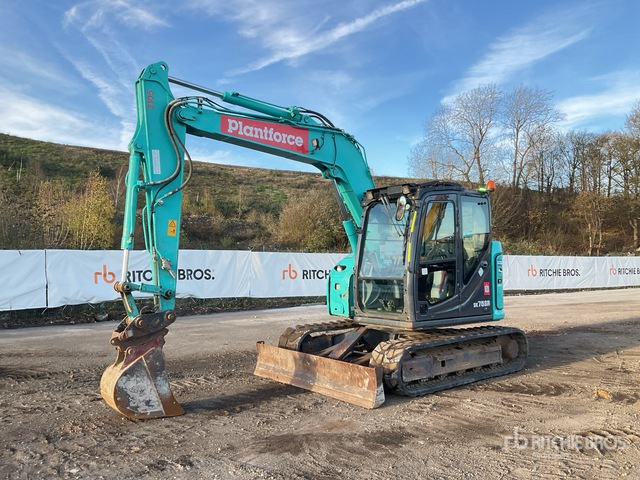 2019 Kobelco SK75SR-7 Tracked Excavator | Ritchie Bros. Auctioneers