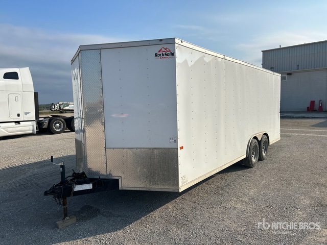 2020 Rock Solid 22 ft T/A Cargo Trailer Enclosed Trailer | Ritchie Bros ...