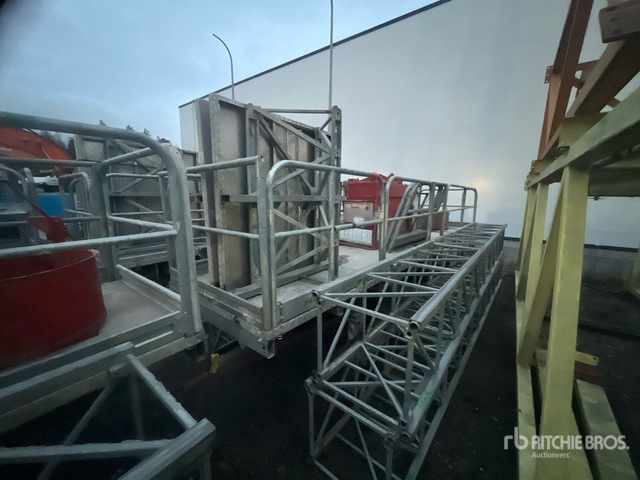 2006 Scanclimber SC5000 Mast Climbing Work Platform Scaffolding ...