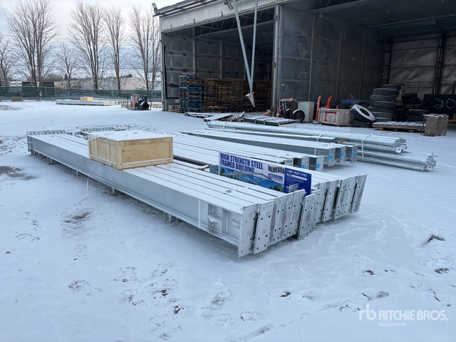 2025 BLUESEA L100FT x W50 FTx H18FT High Strength Steel Framed Building ...