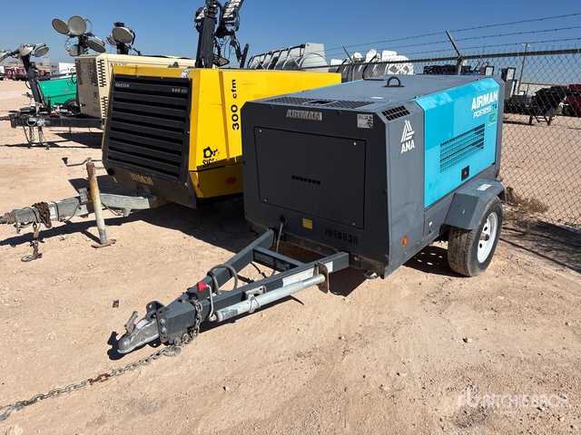 2021 Airman 185 Mobile Air Compressor 185 Air Compressors transport ...