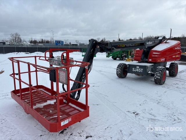 2015 Skyjack SJ45T 4WD Dual Fuel Telescopic Boom Lift | Ritchie Bros ...