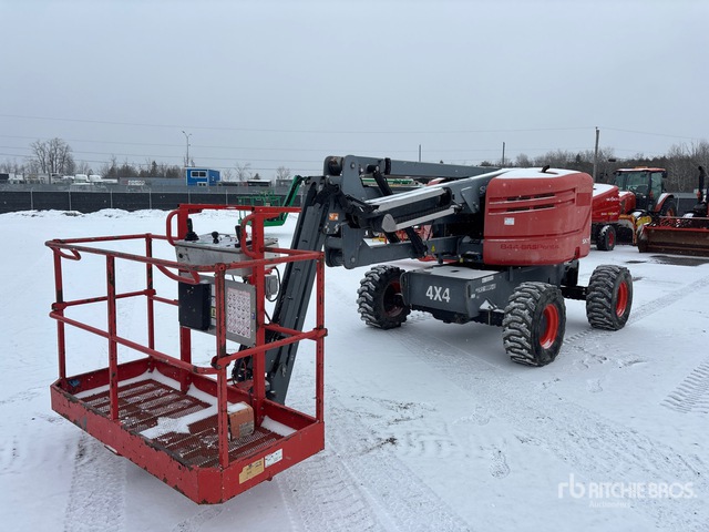 2018 Skyjack SJ46AJ 4WD Dual Fuel Articulating Boom Lift | Ritchie Bros ...