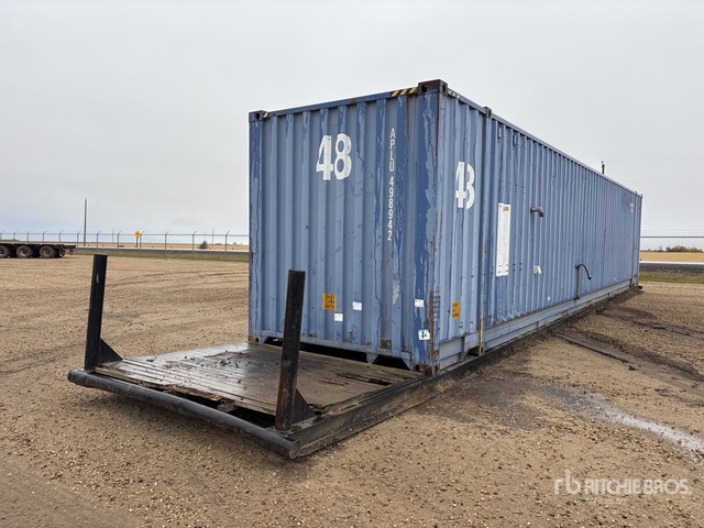 1998 40 ft High Cube Tank Skid Mounted Storage Container | Ritchie Bros ...
