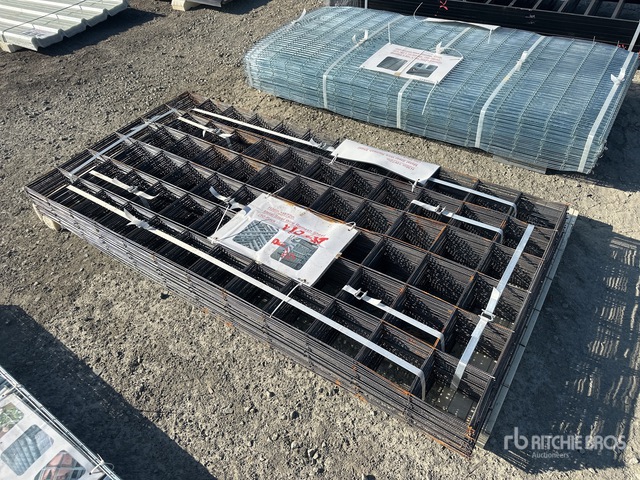 Quantity of (50) Metal Steel Wire Remesh Sheets (Unused) | Ritchie Bros ...