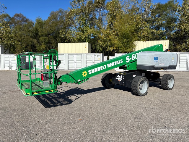 2016 Genie S-60X 4WD Diesel Telescopic Boom Lift | Ritchie Bros ...