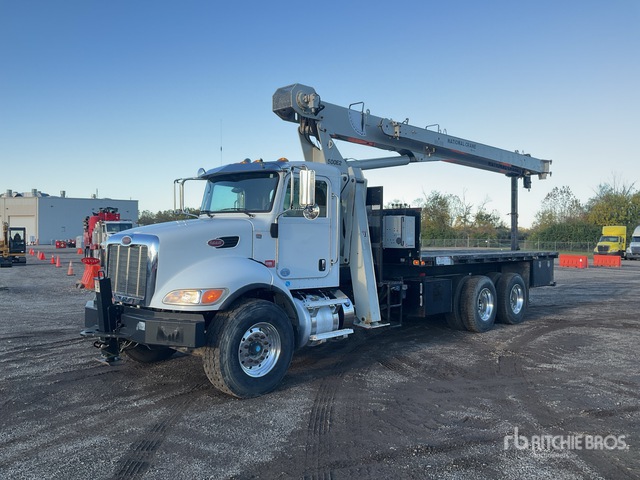 National 571E2 18 ton Straight Boom on 2014 Peterbilt 348 6x4 Boom ...