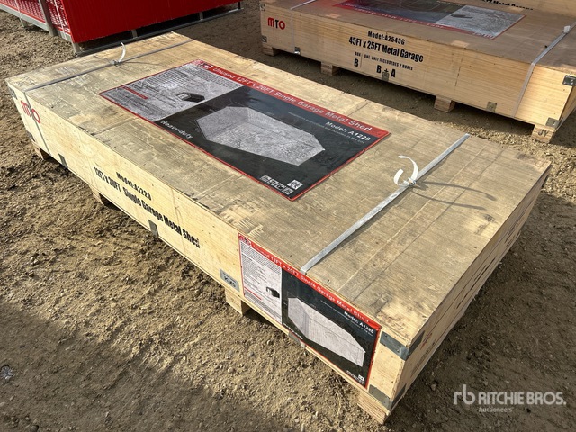 2025 MTO A1220 20 ft x 12 ft Single Metal Garage Divers - Structure ...