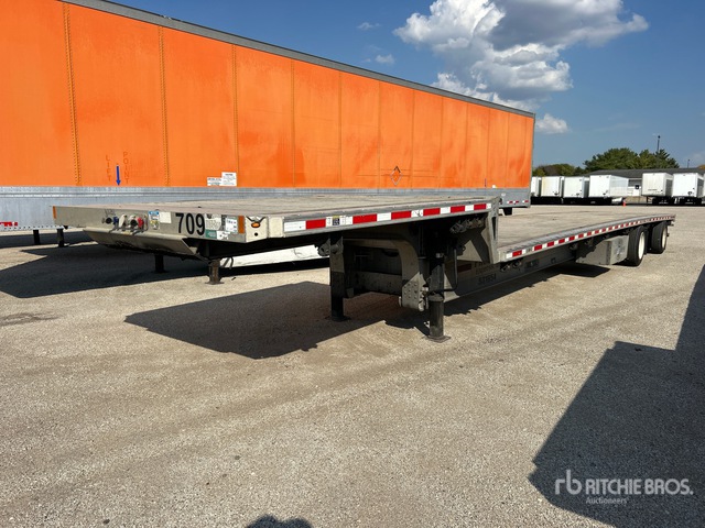 2016 Fontaine HCR52D22RSA 53 ft T/A Single Drop Plataforma Rebajada ...