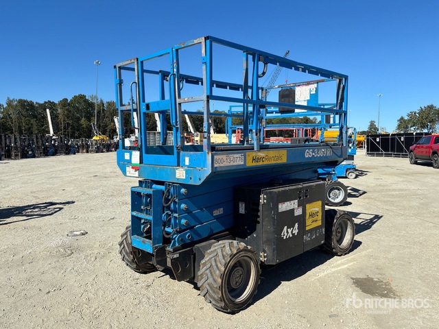 2016 Genie GS-3369RT 4x4 Diesel Scissor Lift | Ritchie Bros. Auctioneers