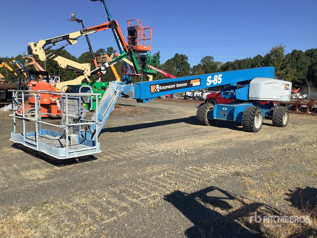 2016 Genie S85 4WD Diesel Telescopic Boom Lift | Ritchie Bros. Auctioneers