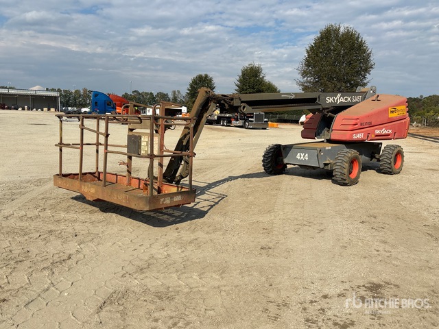 2018 Skyjack SJ45T 4WD Diesel Telescopic Boom Lift | Ritchie Bros ...