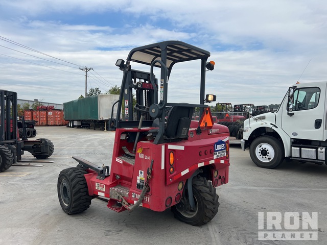 2015 Cargotec Ireland LTD M8 55.4 5500 lb 3x3 Truck Mounted Forklift in ...