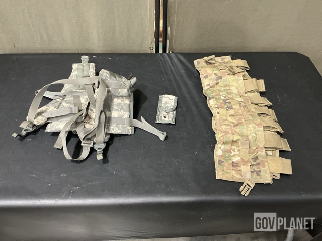 Surplus (21) Enhanced Frame Shoulder Straps, (74) Pistol Holsters ...