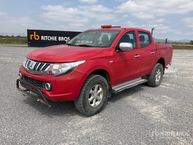 2016 Mitsubishi L200 4x4 Crew Cab Camioneta / Ute | Ritchie Bros ...