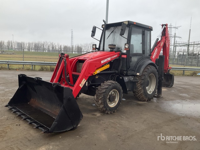 2018 Manitou TLB 844SX4 4x4 Backhoe Loader | Ritchie Bros. Auctioneers