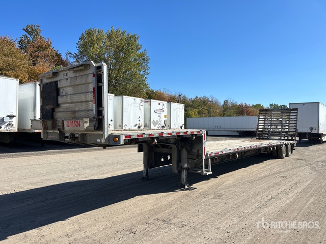 2018 Manac 13248A008 48 ft T/A Step Deck Trailer | Ritchie Bros ...