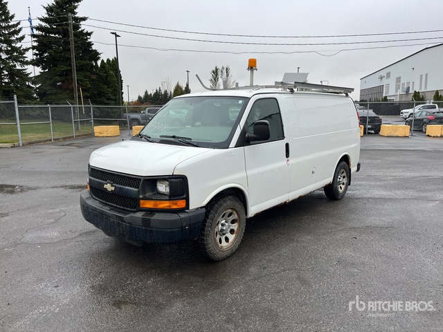 2013 Chevrolet Express G1500 AWD Fourgon cargo | Ritchie Bros. Auctioneers