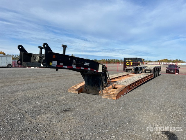 2021 Loadstar Quad/A Double Drop Lowboy Trailer | Ritchie Bros. Auctioneers
