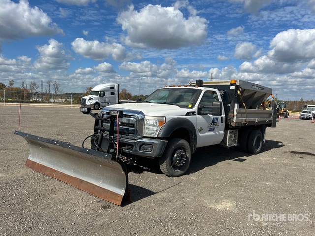 2012 Ford F-550 XL 4x4 Snow Plow Truck | Ritchie Bros. Auctioneers