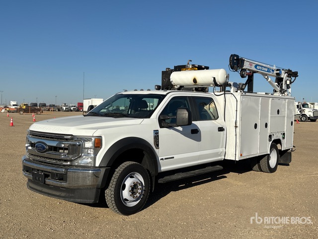 2021 Ford F-550 XL 4x4 Crew Cab Service Truck | Ritchie Bros. Auctioneers