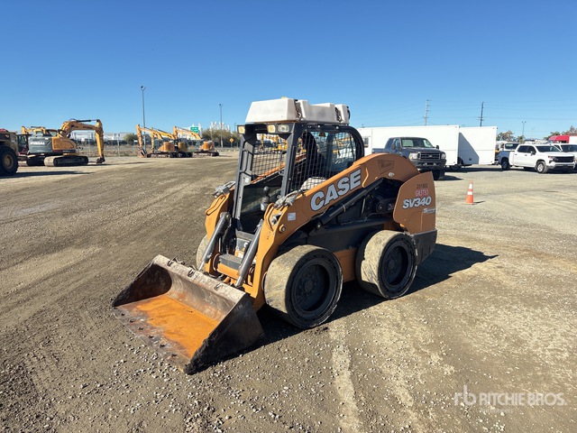 2018 Case SV340 High Flow Chargeuse à direction à glissement | Ritchie ...