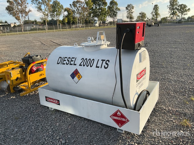 2018 Marotta 1499 L Skid Mounted Steel Diesel Tanque para Combustible ...