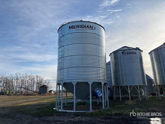 Meridian 1805 +/- 4900 bu 5 Ring Hopper Grain Bin | Ritchie Bros ...