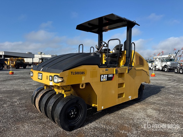2018 Cat CW16 9 Wheel Pneumatic Roller | Ritchie Bros. Auctioneers