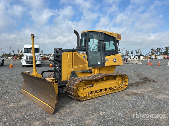 2015 John Deere 550K LGP Crawler Dozer | Ritchie Bros. Auctioneers