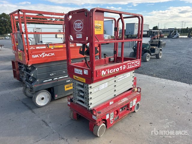 2019 MEC MICRO19 LCS Electric Scissor Lift | Ritchie Bros. Auctioneers