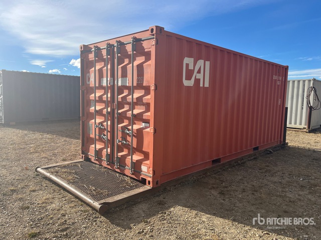 2002 20 ft Standard Skid Mounted Storage Container | Ritchie Bros ...