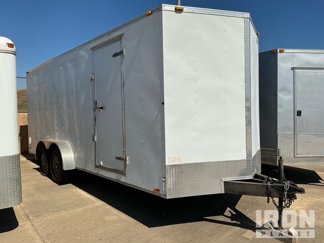 2014 20 ft Cargo Enclosed Trailer, Montgomery, Texas, Estados Unidos ...