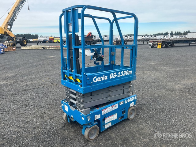 2020 Genie GS-1330m Electric Scissor Lift | Ritchie Bros. Auctioneers