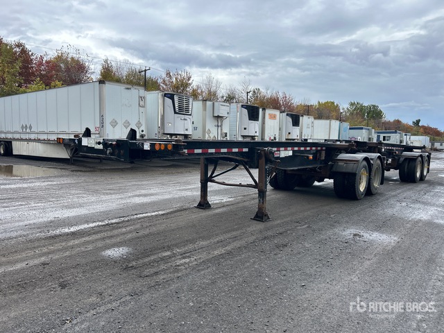 2019 Raja HT300 20 ft T/A B-Train Lead Container Trailer | Ritchie Bros ...