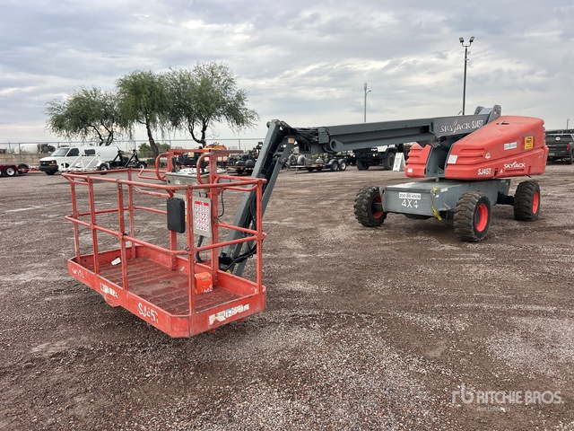 2015 Skyjack SJ45T 4WD Diesel Telescopic Boom Lift | Ritchie Bros ...