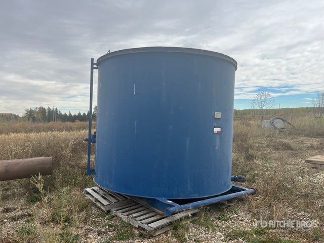 1983 Skid Mounted 100 BBL Steel Storage Tank | Ritchie Bros. Auctioneers