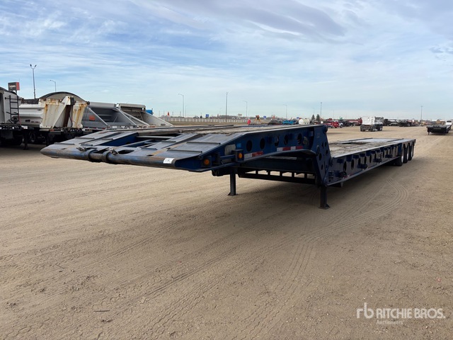 2009 Gerrys KSN101 59 ft Tri/A Folding Neck Trailer | Ritchie Bros ...