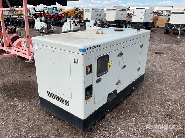 2015 HiPower HYW-25 M6SA 22 kW Skid-Mounted Generator Set | Ritchie ...