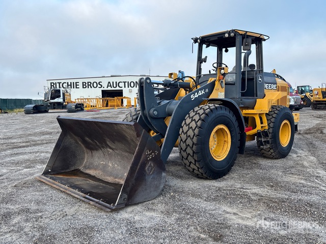 2017 John Deere 544KII Wheel Loader | Ritchie Bros. Auctioneers