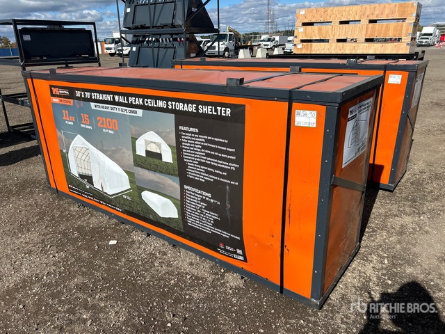 2025 TMG ST3070E 30 ft x 70 ft Storage Building (Unused) | Ritchie Bros ...