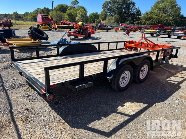 Orange Line TU70-18BK4AR2B 18 ft T/A Utility Trailer in DUNCAN ...
