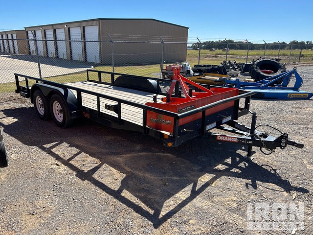 Orange Line TU70-18BK4AR2B 18 ft T/A Utility Trailer in DUNCAN ...
