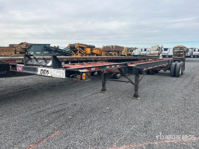 1986 Hyundai TL 40 ft T/A Container Trailer | Ritchie Bros. Auctioneers