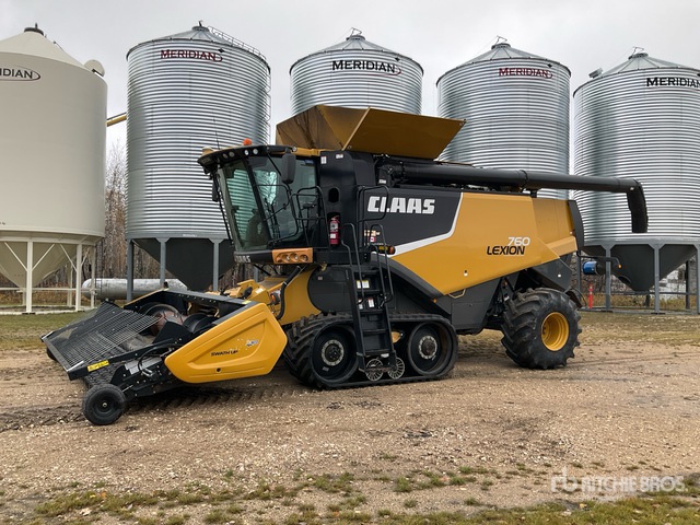2011 Claas 760 4x4 Combine Harvester | Ritchie Bros. Auctioneers