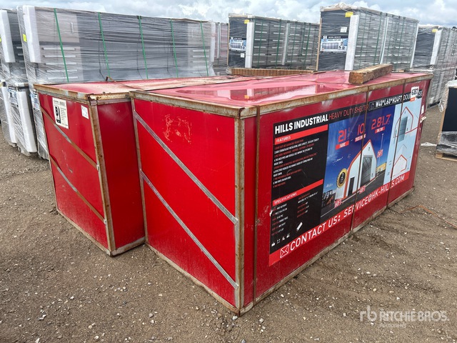 HIlls Industrial 604024 60 ft x 40 ft x 24 ft Storage Building ...